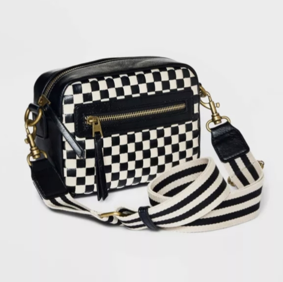 Universal Thread | Bags | Checkered Crossbody Bag With Adjustable Strap ...